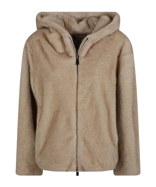 P.a.r.o.s.h Hooded Zipped Jacket