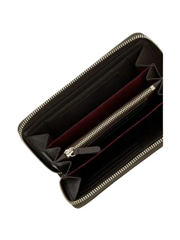 COCCINELLE Logo-plaque Pebbled-leather Wallet