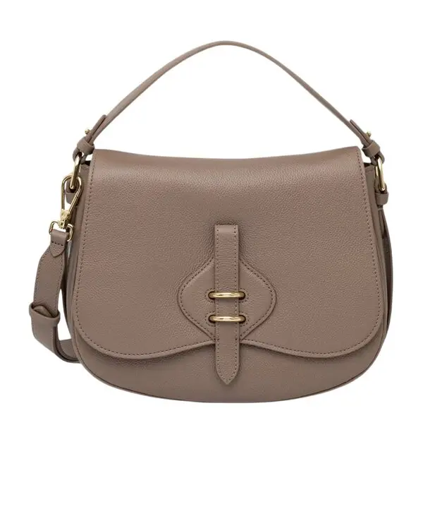 COCCINELLE Logo-detail Leather Shoulder Bag - Warmta