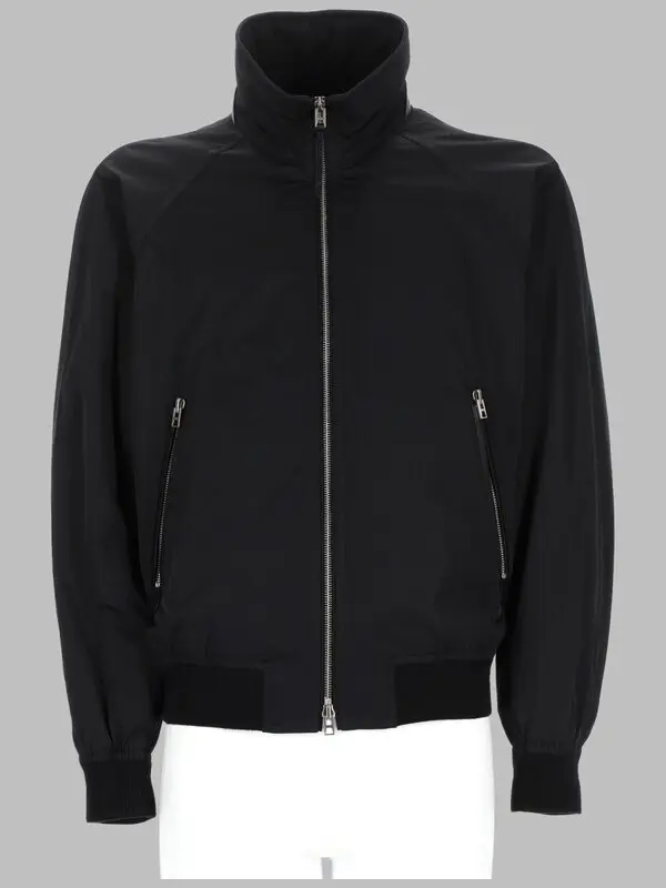 TOM FORD High Neck Zip-up Bomber Jacket