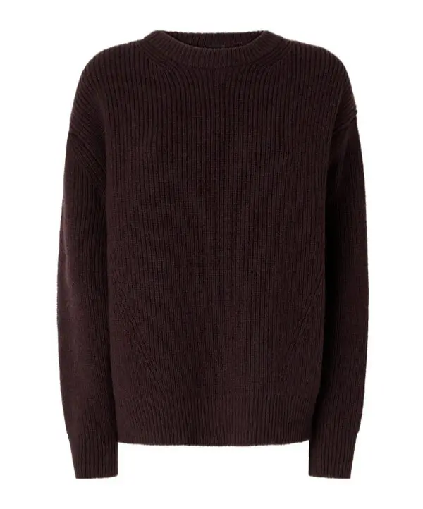 Pinko Long Sleeved Jumper - Brown