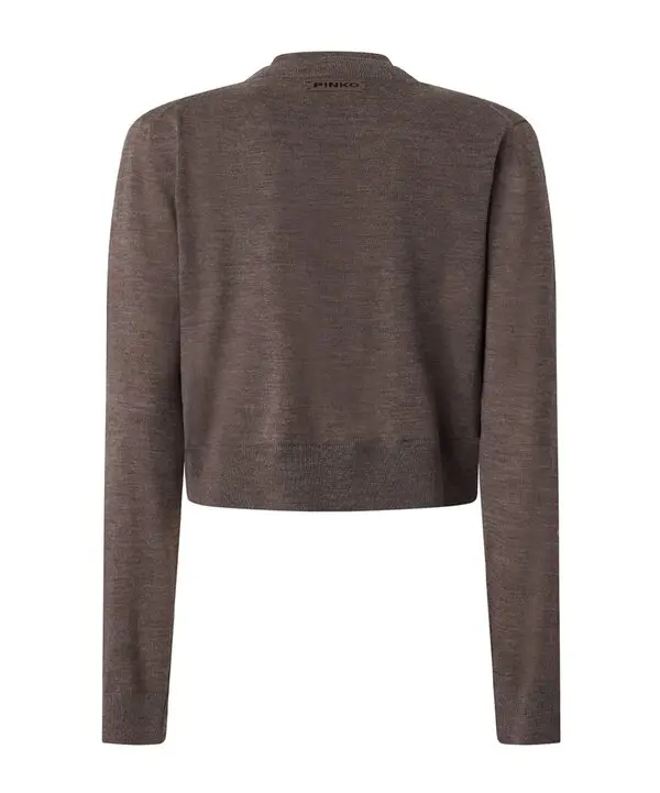 Pinko Asymmetric Button-fastening Sweater