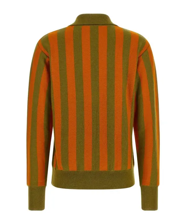 Alberto Biani Long-sleeve Knitted Polo Shirt