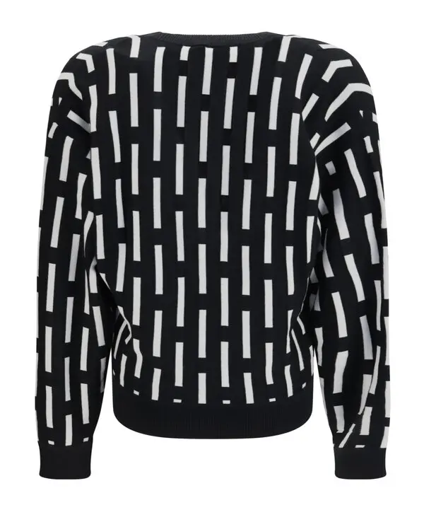 Versace Long-sleeved Knitted Cardigan