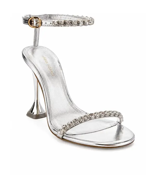Amina Muaddi Open-toe High-heeled Sandals
