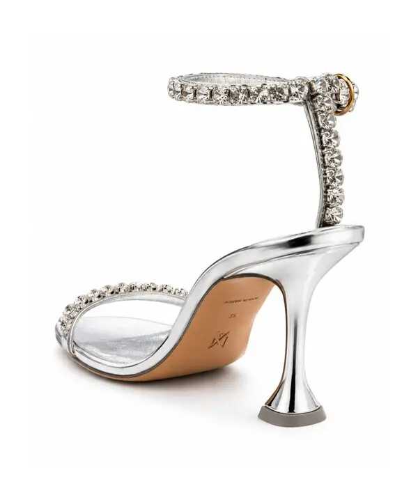Amina Muaddi Open-toe High-heeled Sandals