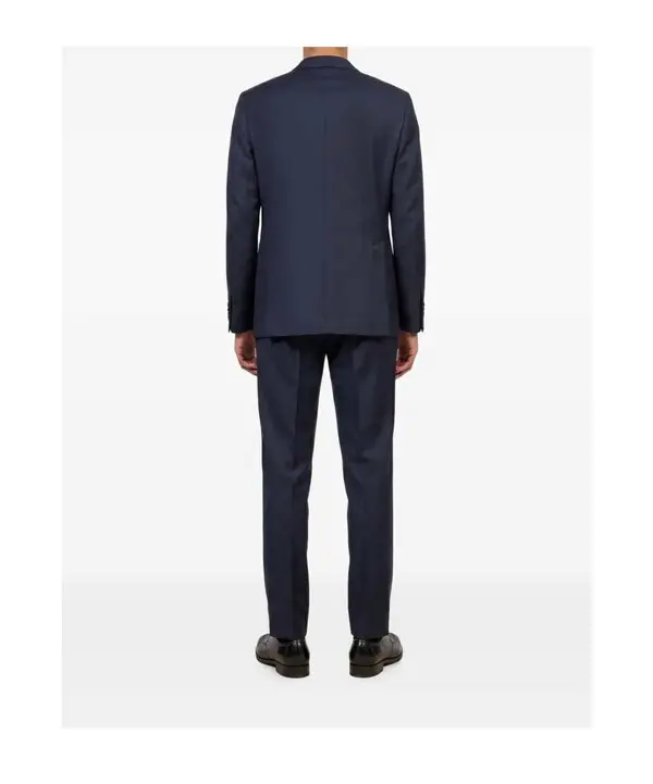 LARDINI Long-sleeved Blazer And Trousers Set