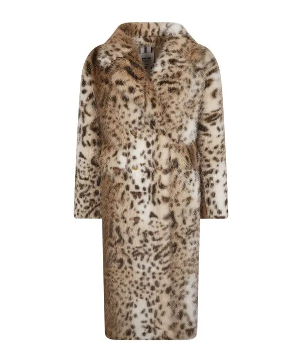 SWORD 6644 Faux Fur Coat