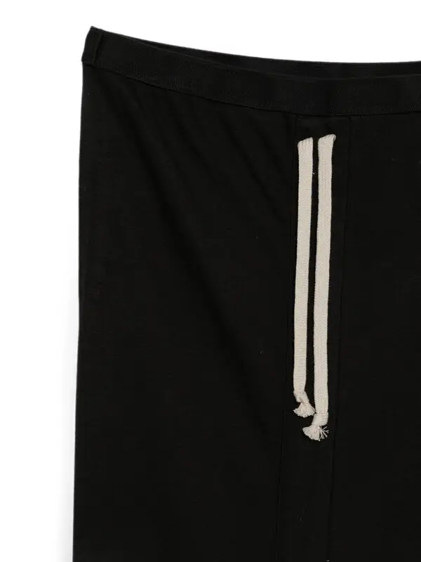 Rick Owens Drawstring-fastening Front-slit Midi Skirt