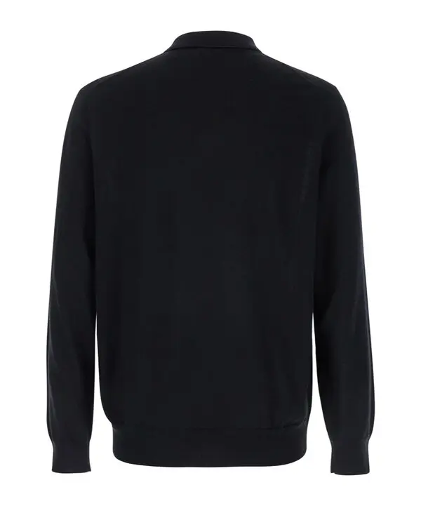 Polo Ralph Lauren Logo Embroidered Long-sleeved Polo Shirt