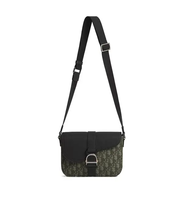Dior Heritage Saddle Flap Messenger Bag