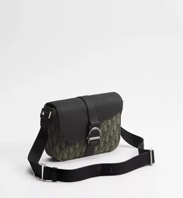 Dior Heritage Saddle Flap Messenger Bag