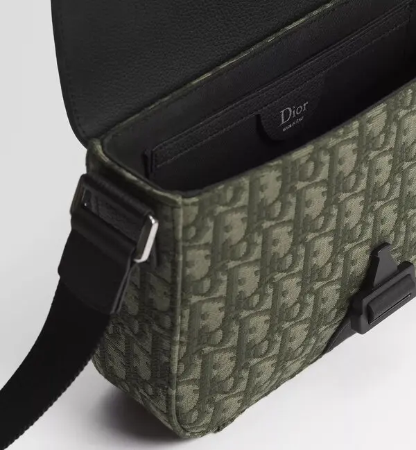 Dior Heritage Saddle Flap Messenger Bag