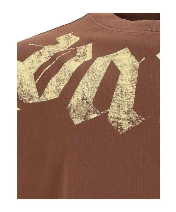 Palm Angels Big Neck Logo Loose Tee