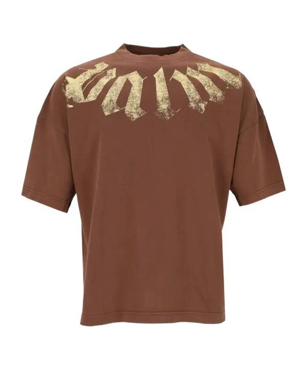 Palm Angels Big Neck Logo Loose Tee