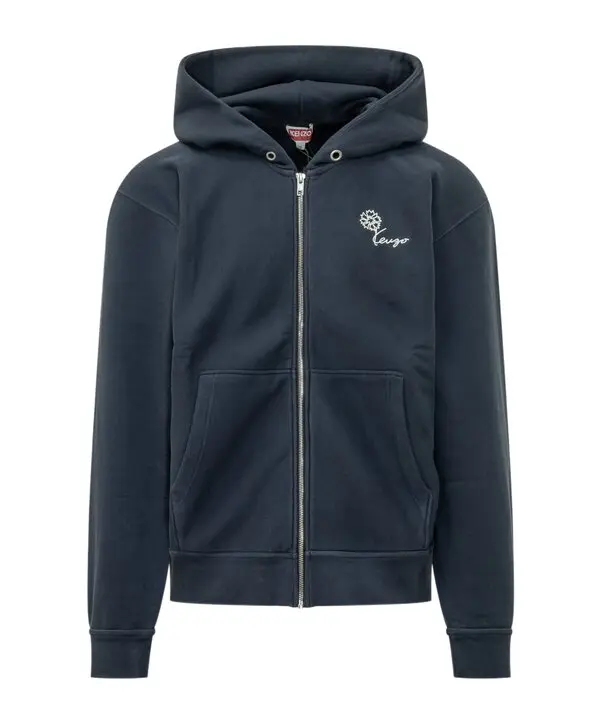 Kenzo Long-sleeved Hooded Sweatshirt