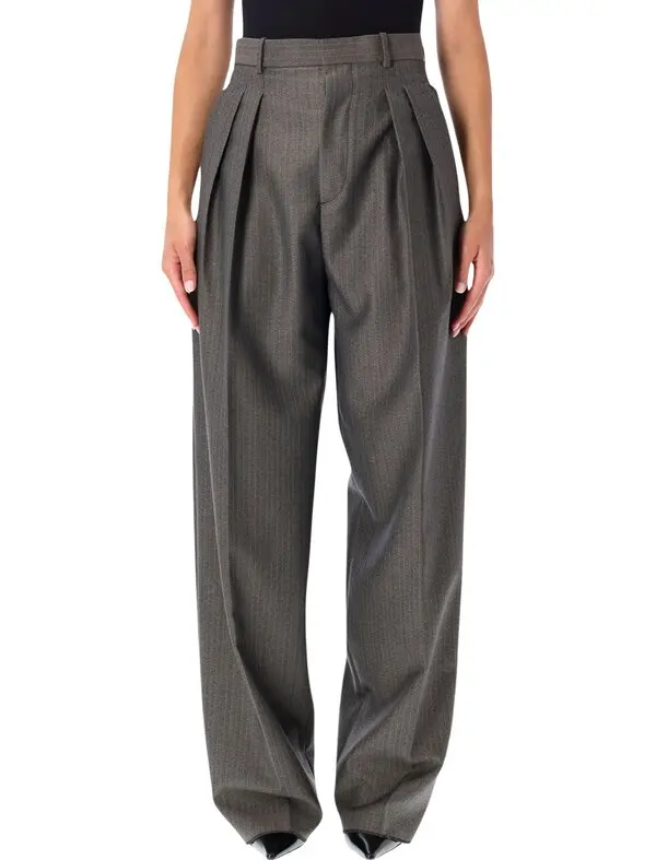 Bottega Veneta Tailored Pleated Trousers