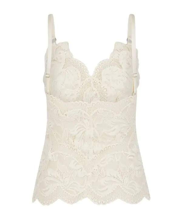 Rabanne Lace V-neck Tank Top