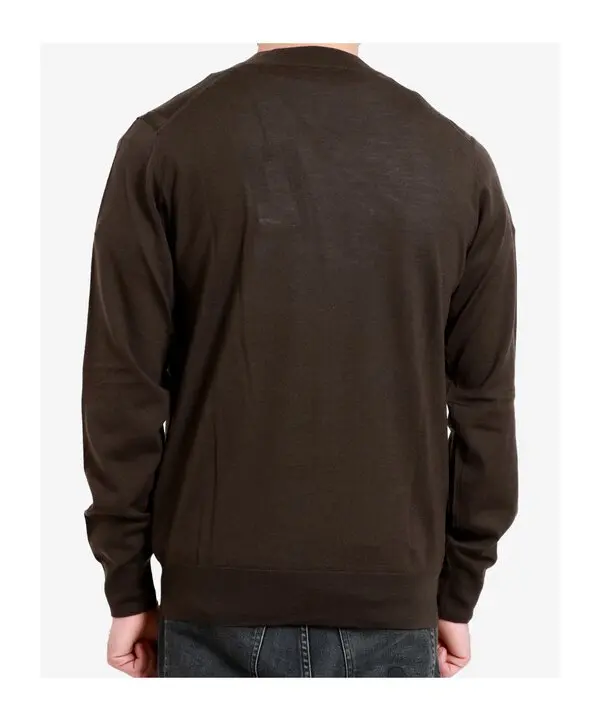 PAOLO PECORA Long-sleeve V-neck Pullover