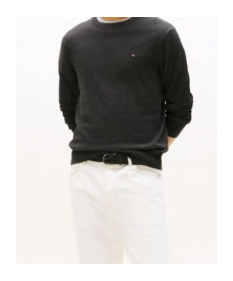 Tommy Hilfiger Embroidered Logo Crew Neck Sweater