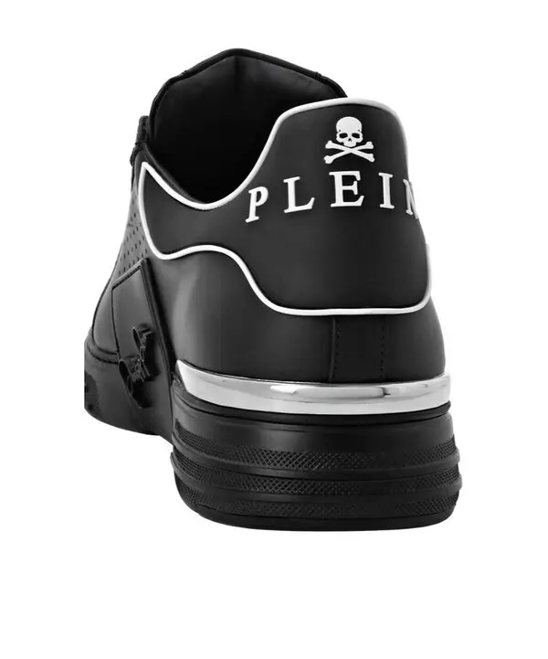 Philipp Plein Nappa Hexagon Low-top Sneakers