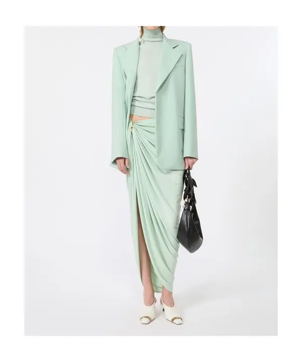 Sportmax Sleeveless Pure Wool Sweater - Light Green