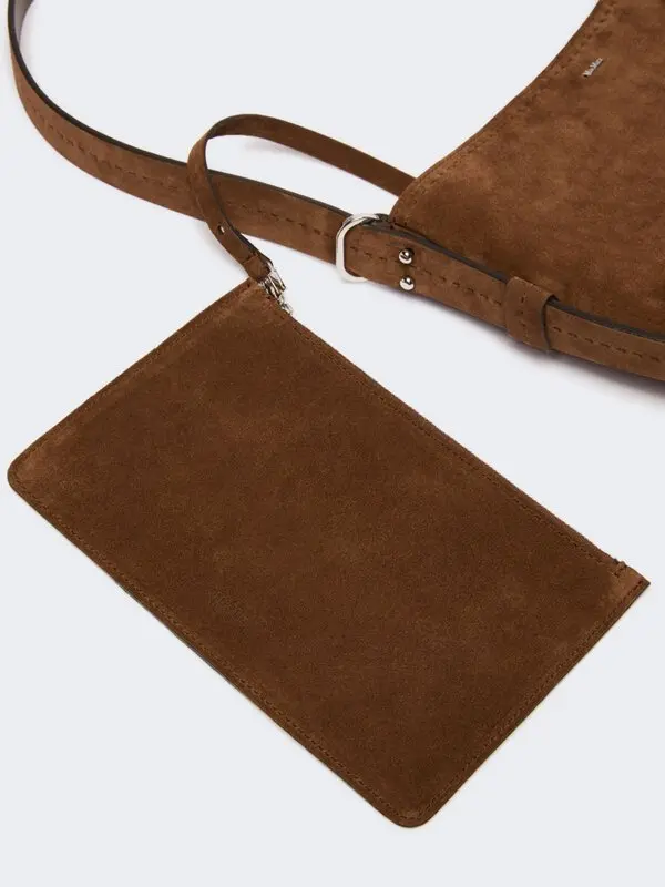 Max Mara Small Archetipo Bag In Split Leather