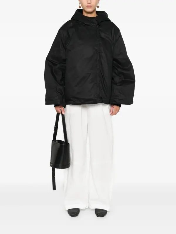 BY MALENE BIRGER Hooded Zip-up Padded Jacket