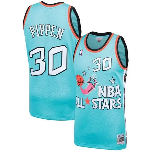 Mitchell & Ness Scottie Pippen Eastern Conference Hardwood Classics 1996 Nba All-star Game Swingman Jersey - Teal