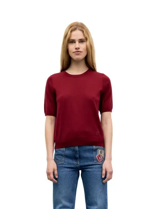 Gerard Darel Reine Roll Neck Merino Wool Sweater