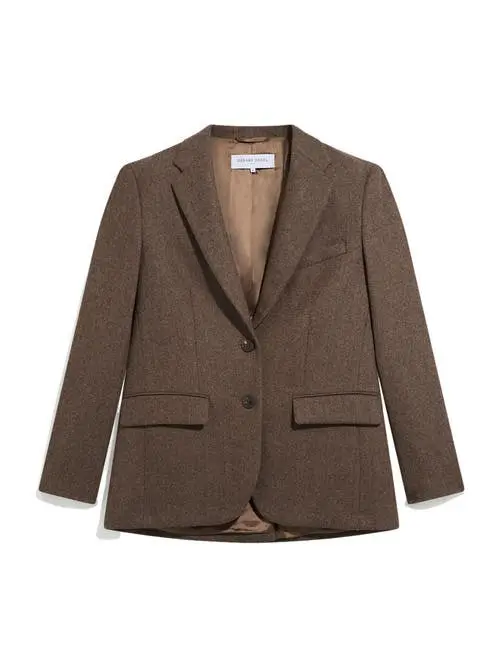 Gerard Darel Jov Herringbone Blazer