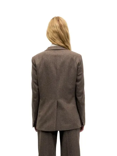 Gerard Darel Jov Herringbone Blazer