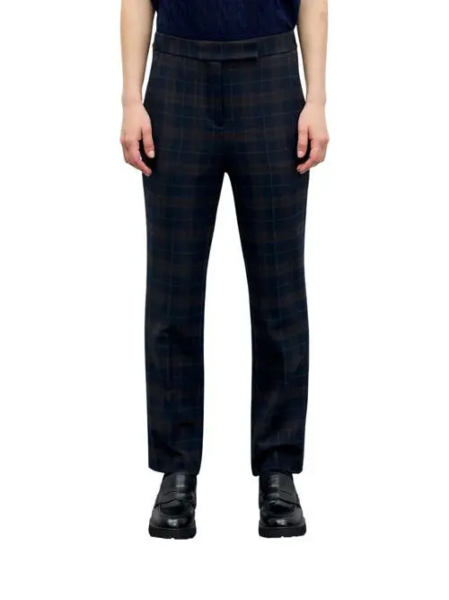 Gerard Darel Misa Mid Rise Ankle Grazer Trousers