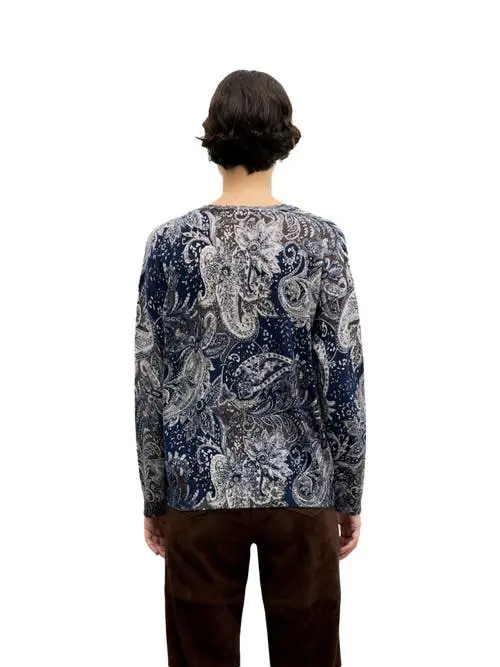 Gerard Darel Rhea Long Sleeve V-neck Sweater