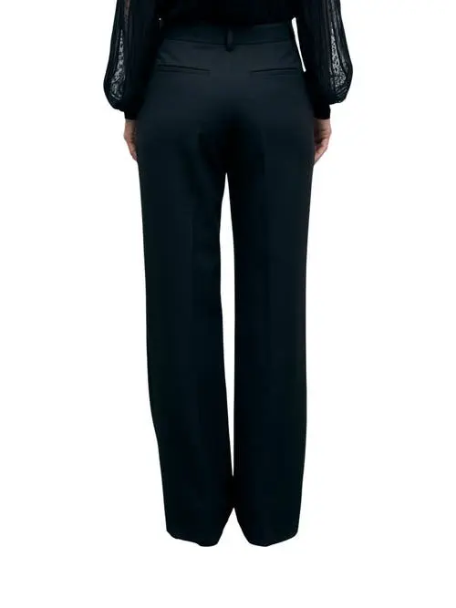 Gerard Darel High Waisted Wide Leg Trousers