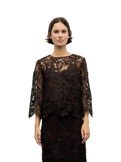 Gerard Darel Lisou Lace Top