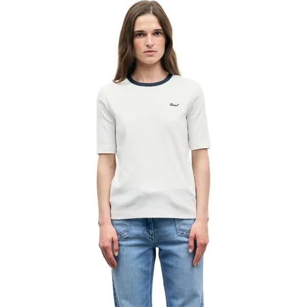 Gerard Darel Bess Embroidered Logo T-shirt
