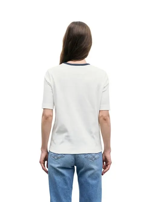 Gerard Darel Bess Embroidered Logo T-shirt