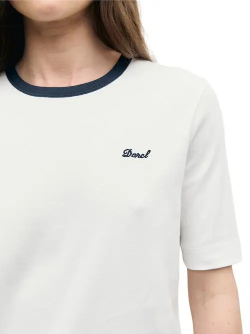 Gerard Darel Bess Embroidered Logo T-shirt