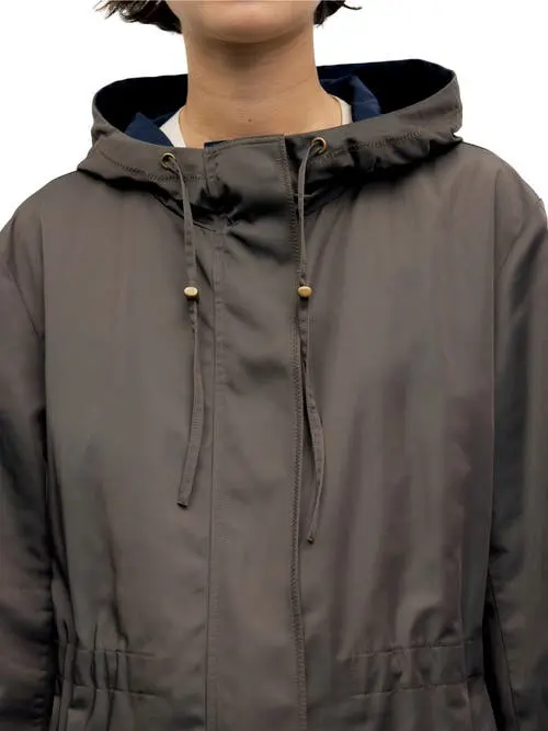 Gerard Darel Velia Reversible Parka Coat