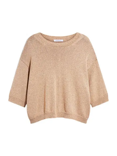 Gerard Darel Roella Relaxed Fit Round Neck Sweater