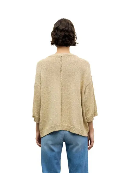 Gerard Darel Roella Relaxed Fit Round Neck Sweater