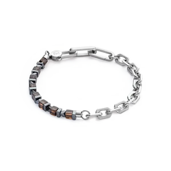 COEUR DE LION Precious Fusion Link Chain Bracelet - Silver
