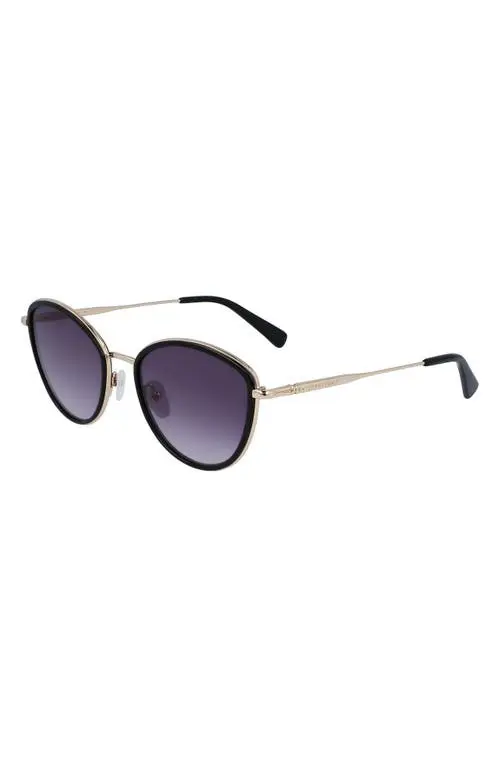 Longchamp Roseau 54mm Gradient Cat Eye Sunglasses