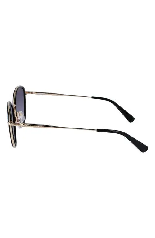 Longchamp Roseau 54mm Gradient Cat Eye Sunglasses