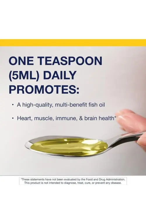 METAGENICS Omegagenics Epa-dha High Potency Liquid Fish Oil Supplement 30 Servings