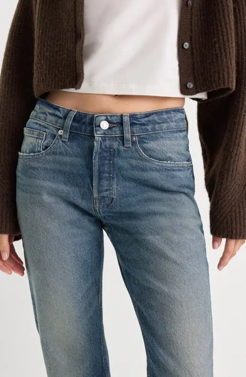 Good American Vintage Ankle Straight Leg Jeans