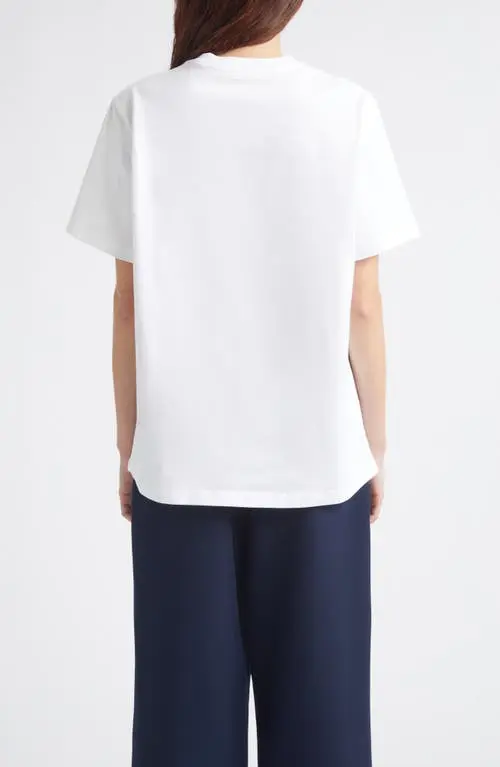 Sandy Liang Peanut Boxy Cotton Graphic T-shirt