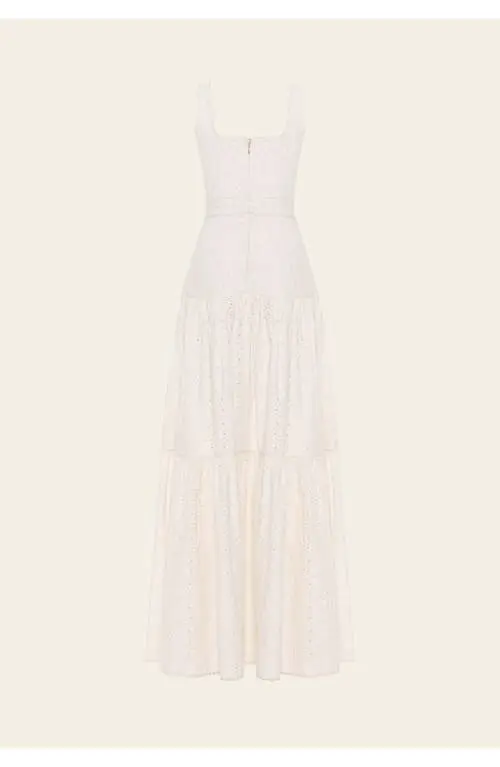Agua Bendita Abeja Playa Maxi Cotton Dress