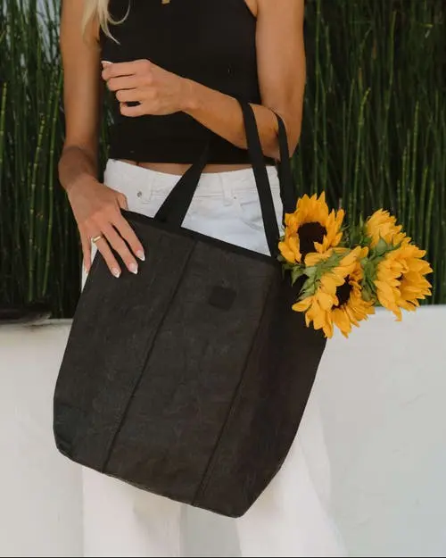 OUT OF THE WOODS Iconic Shopper Tote Bag - Ebony
